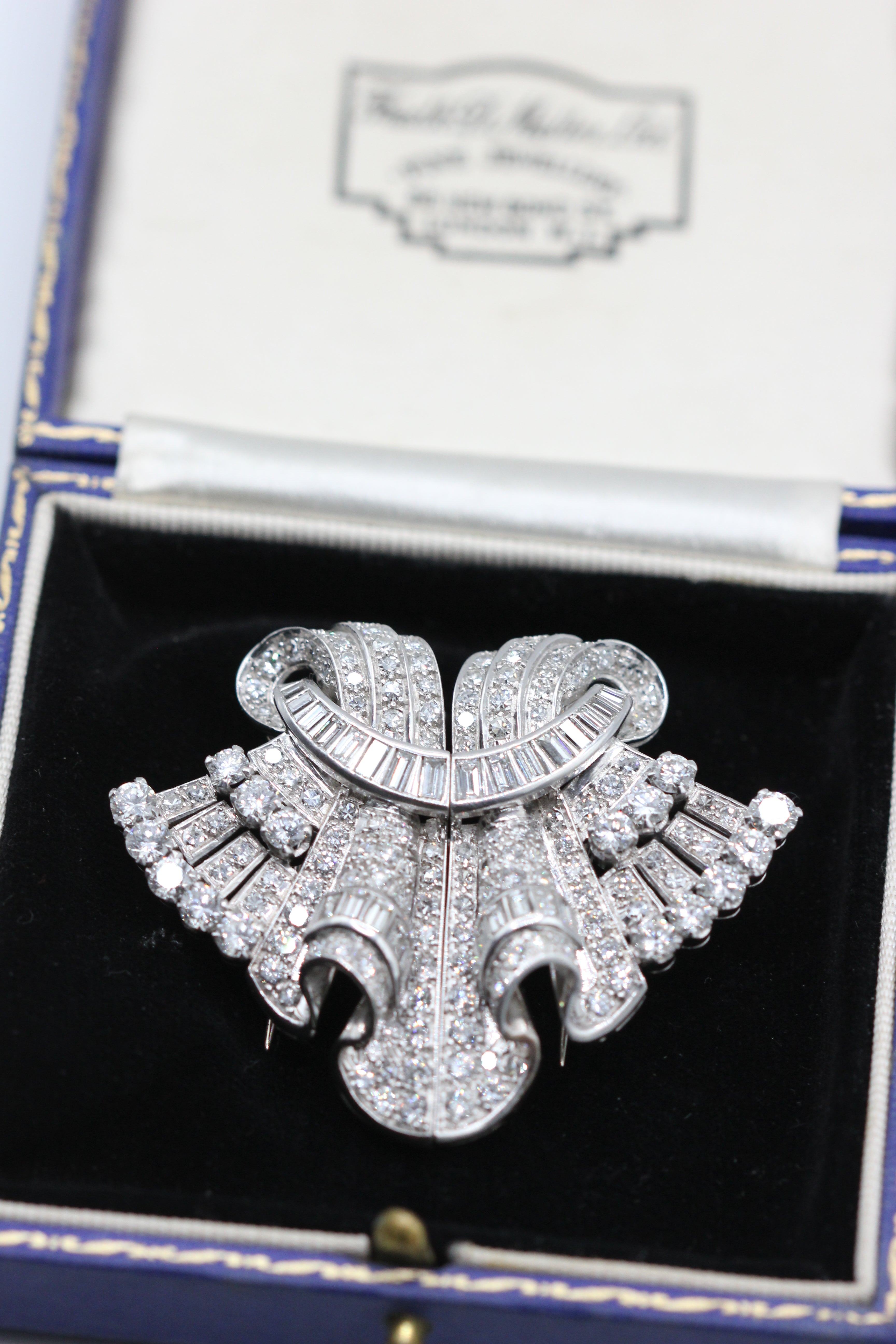 Art Deco fur clip – JLB JEWELLERY